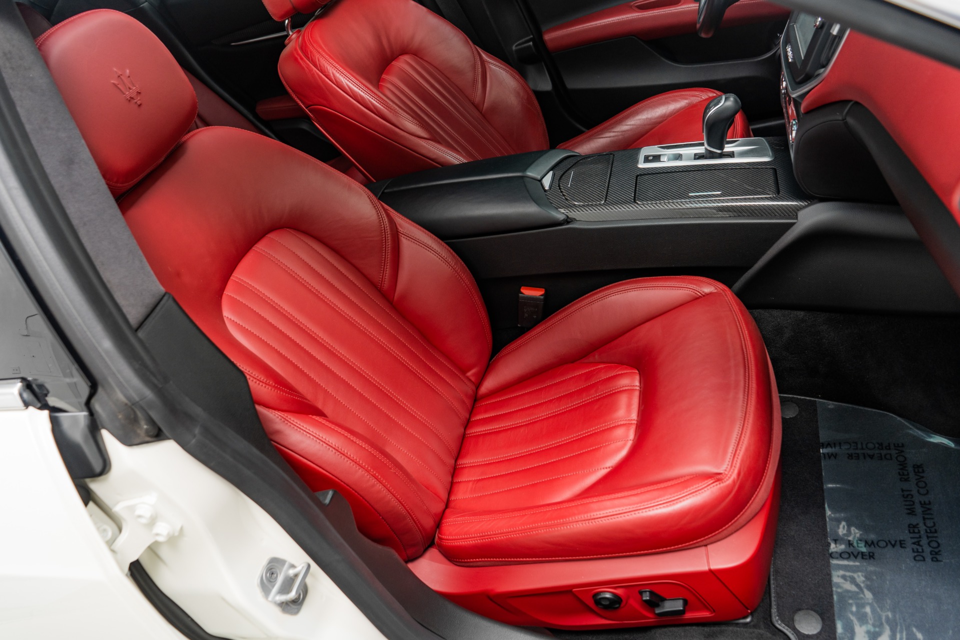 Maserati Ghibli Red Interior