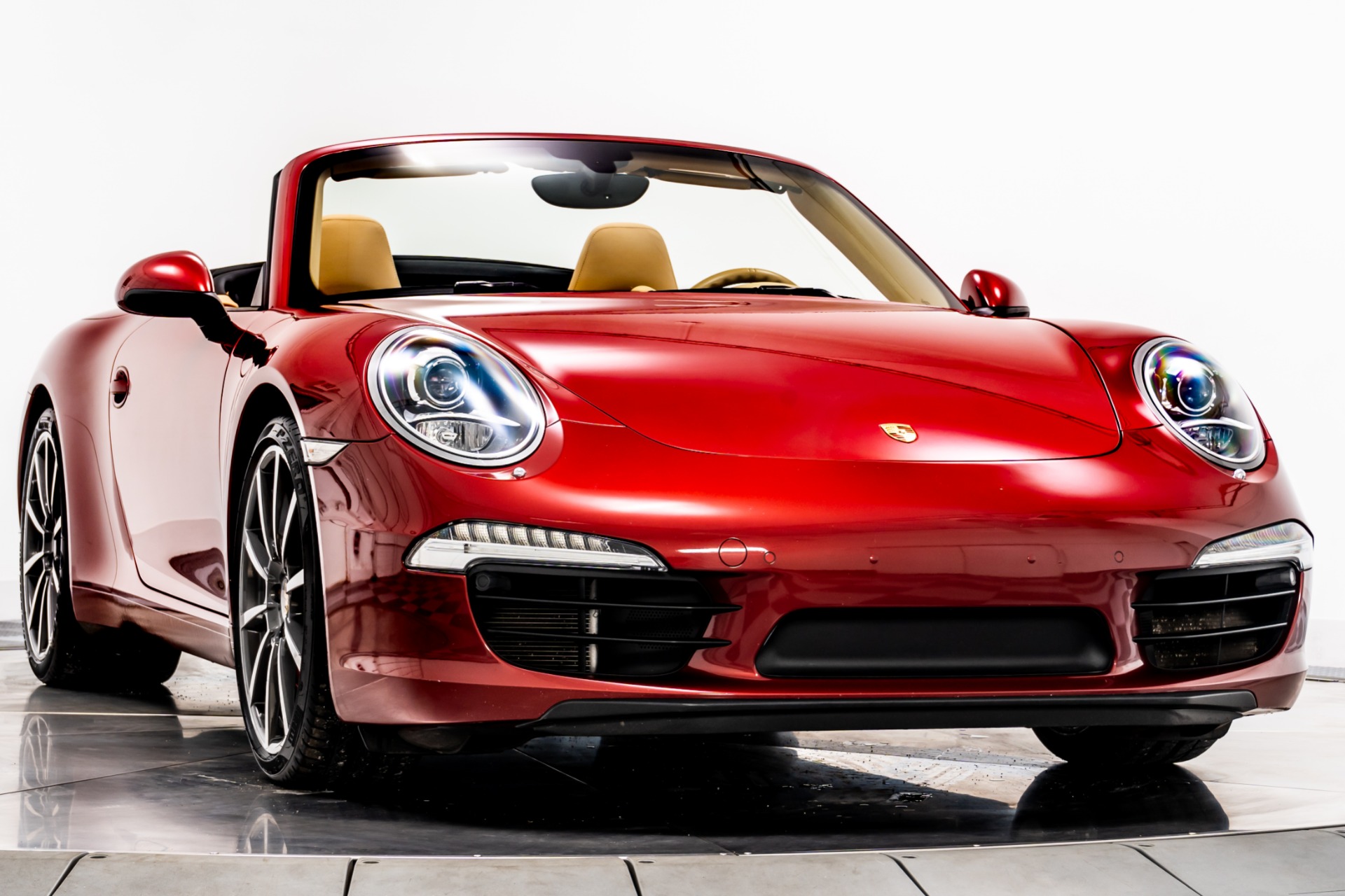 Porsche Red Car