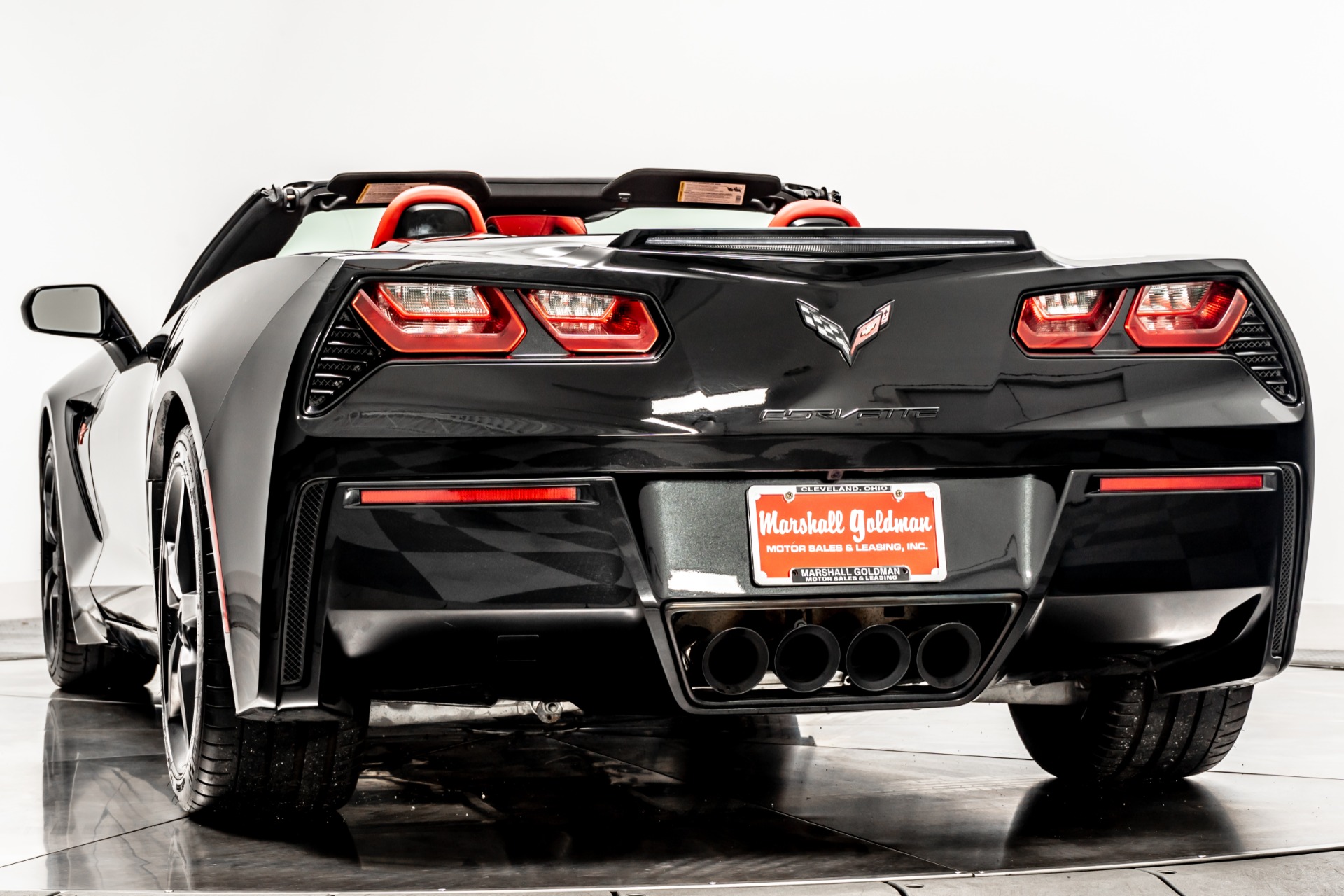 Corvette Convertible Negro 2014