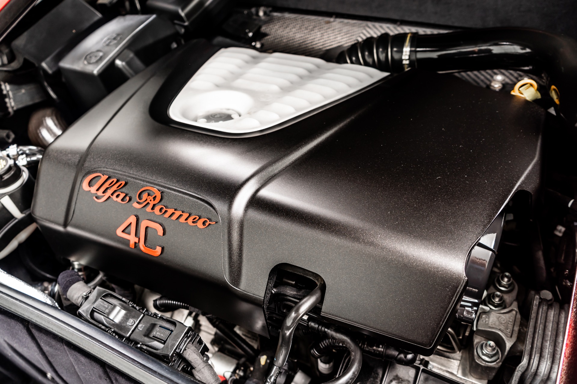 Alfa Romeo 4c Engine Bay