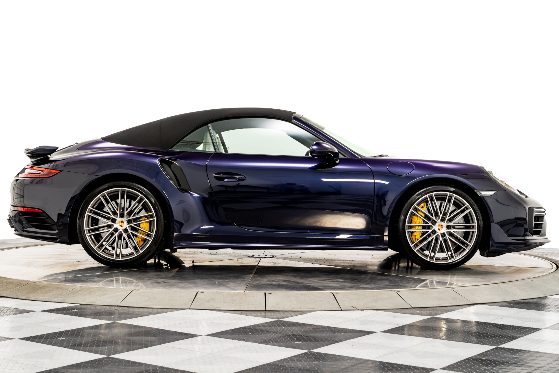 Used 2017 Porsche 911 Turbo S Cabriolet For Sale Sold Marshall Goldman Motor Sales Stock WVCPTSCD
