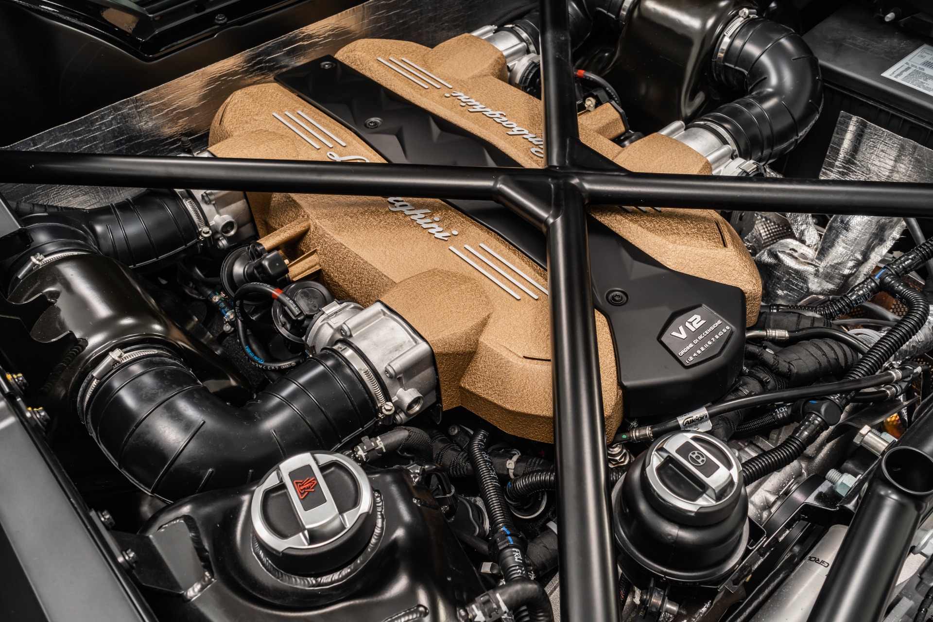 Lamborghini Aventador Engine Bay