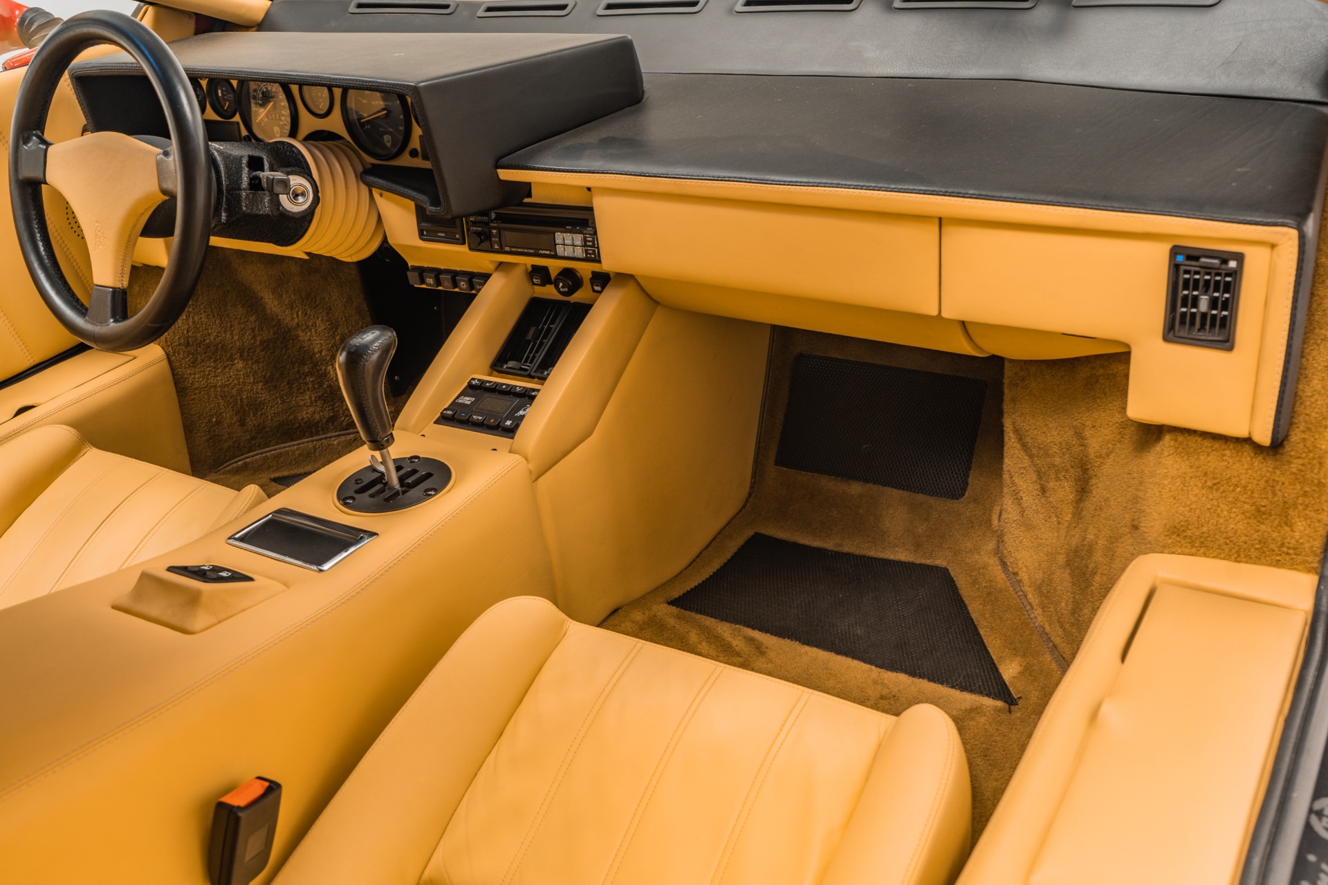 1989 Lamborghini Countach Interior