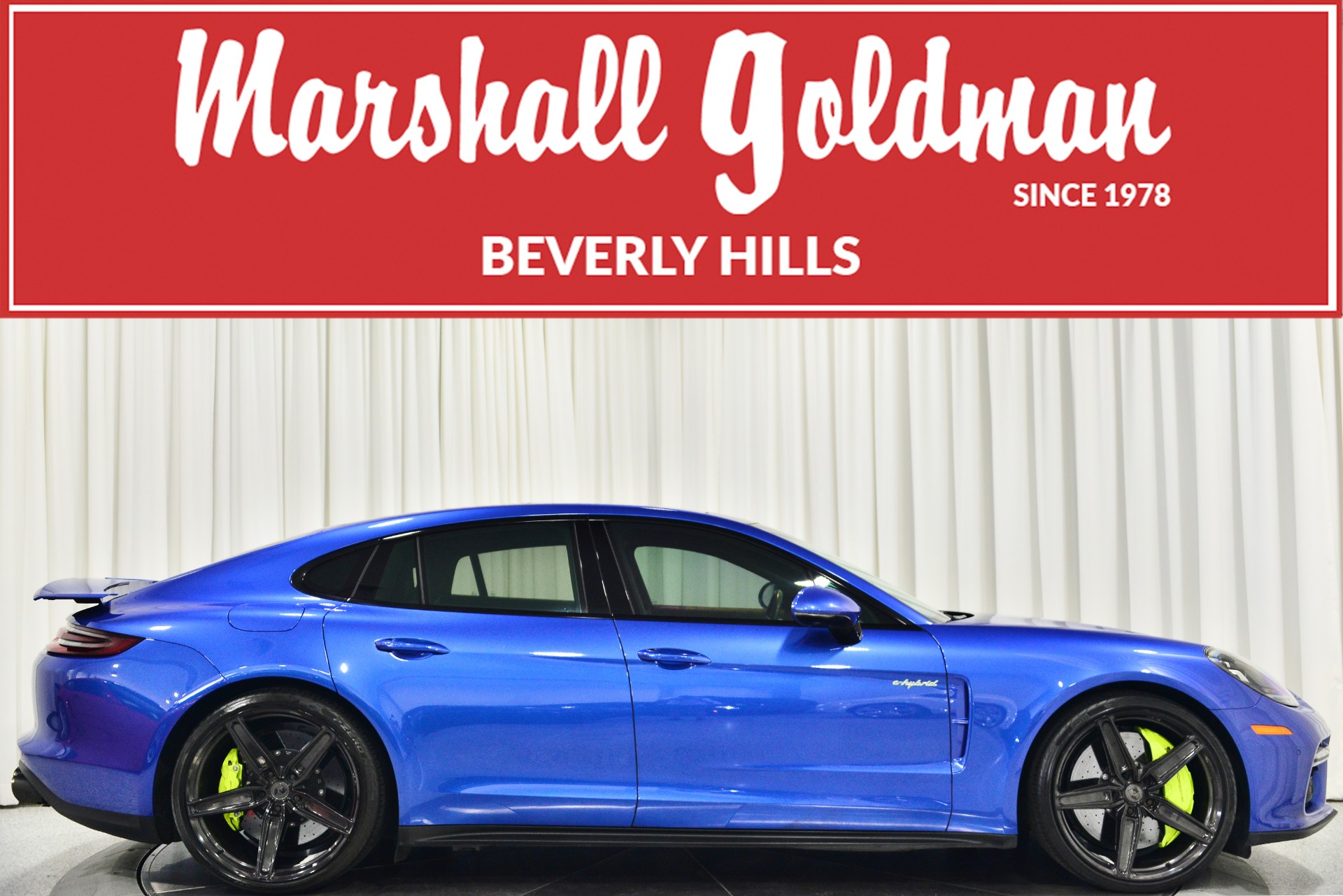 Used 2018 Porsche Panamera Turbo S E Hybrid For Sale Sold Marshall Goldman Motor Sales Stock B22682