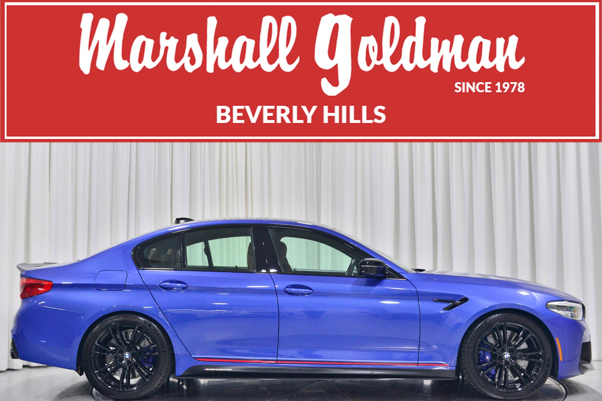 Used 2019 BMW M5 Competition in Special Order Blue For Sale (Sold) | Marshall Goldman Motor ...