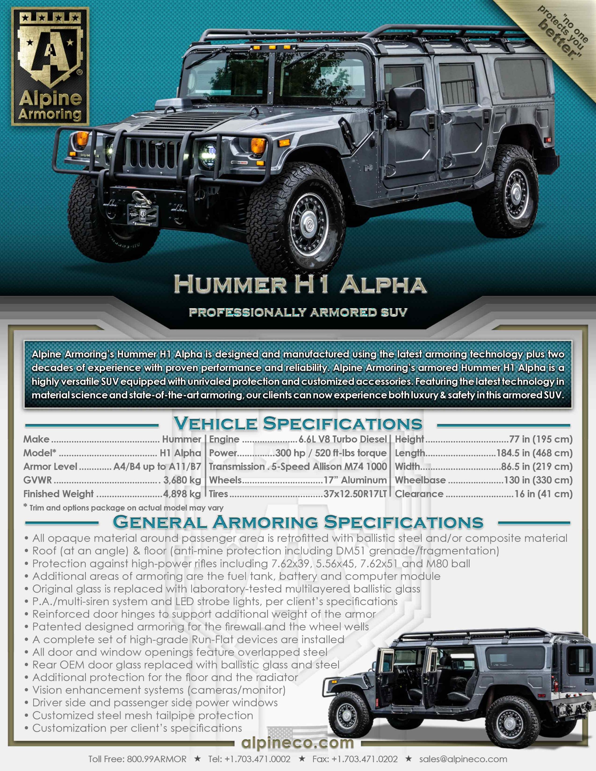 Descripción Hummer H1 Alpha 2006 Used HUMMER H1 Fully Custom, Rare
