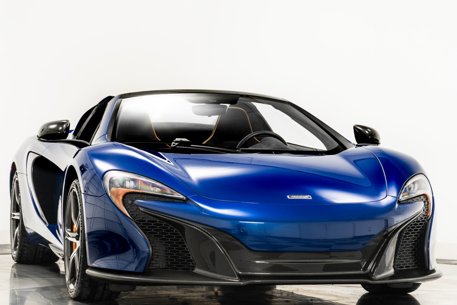 Mclaren 650s Spider Blue