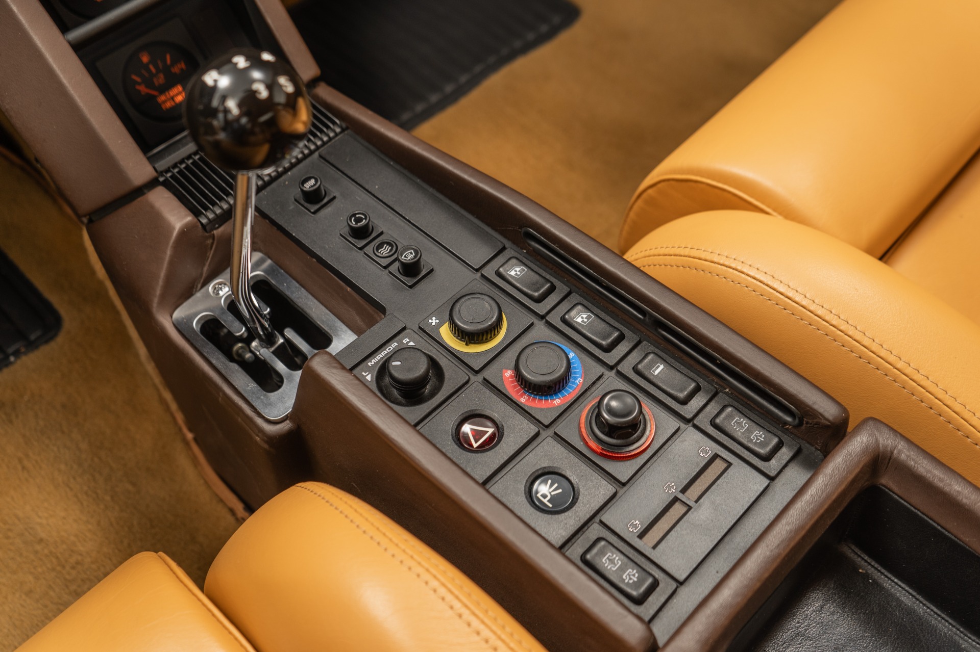 1990 Ferrari Testarossa Interior 1990 FERRARI TESTAROSSA Lot 65