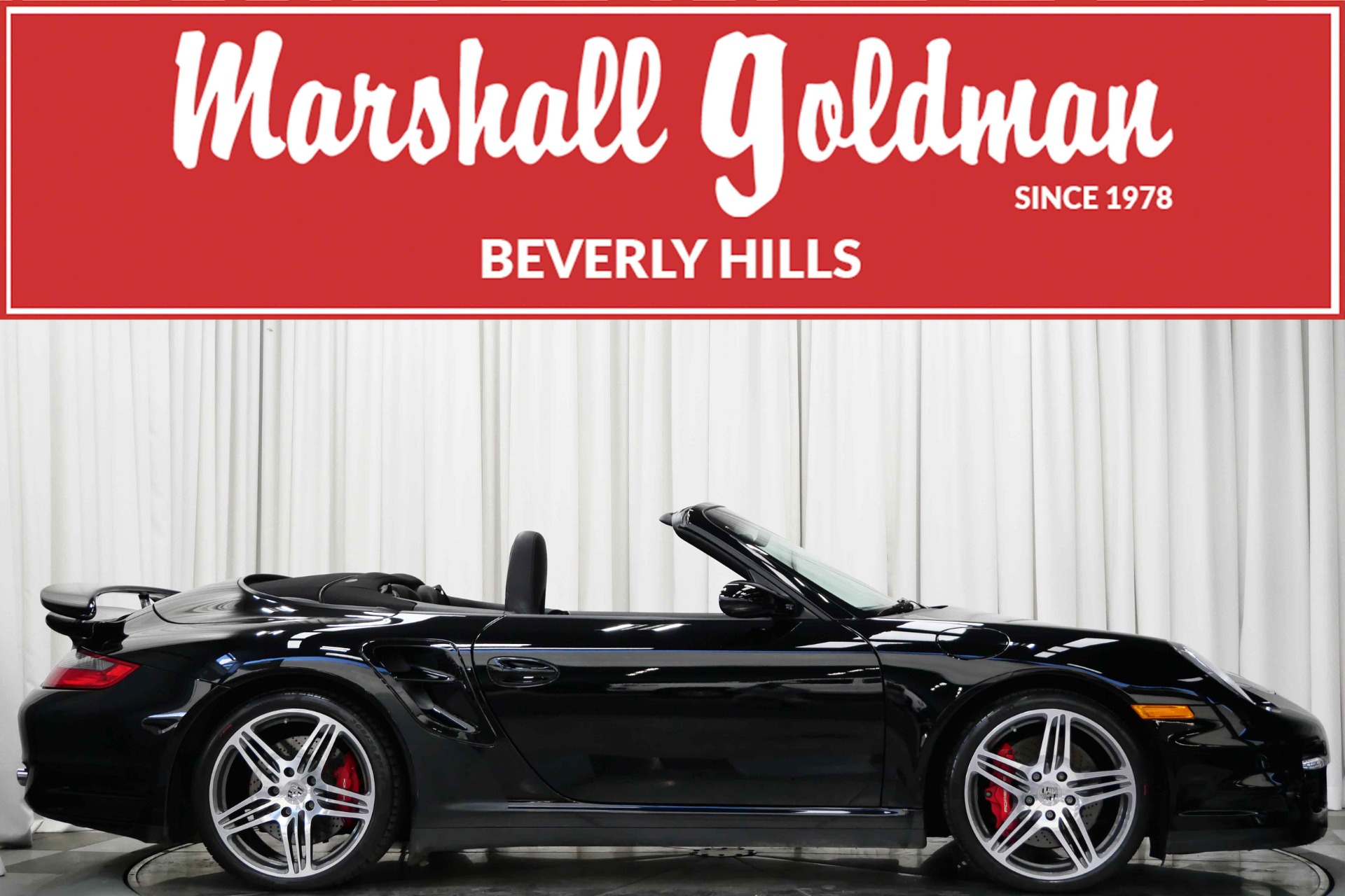 Used 2009 Porsche 911 Turbo Cabriolet 6 Speed in Black For Sale (Sold ...