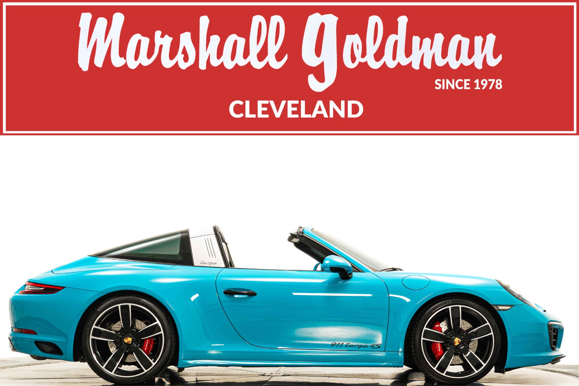 Used 2017 Porsche 911 Targa 4S in Miami Blue For Sale (Sold) | Marshall ...