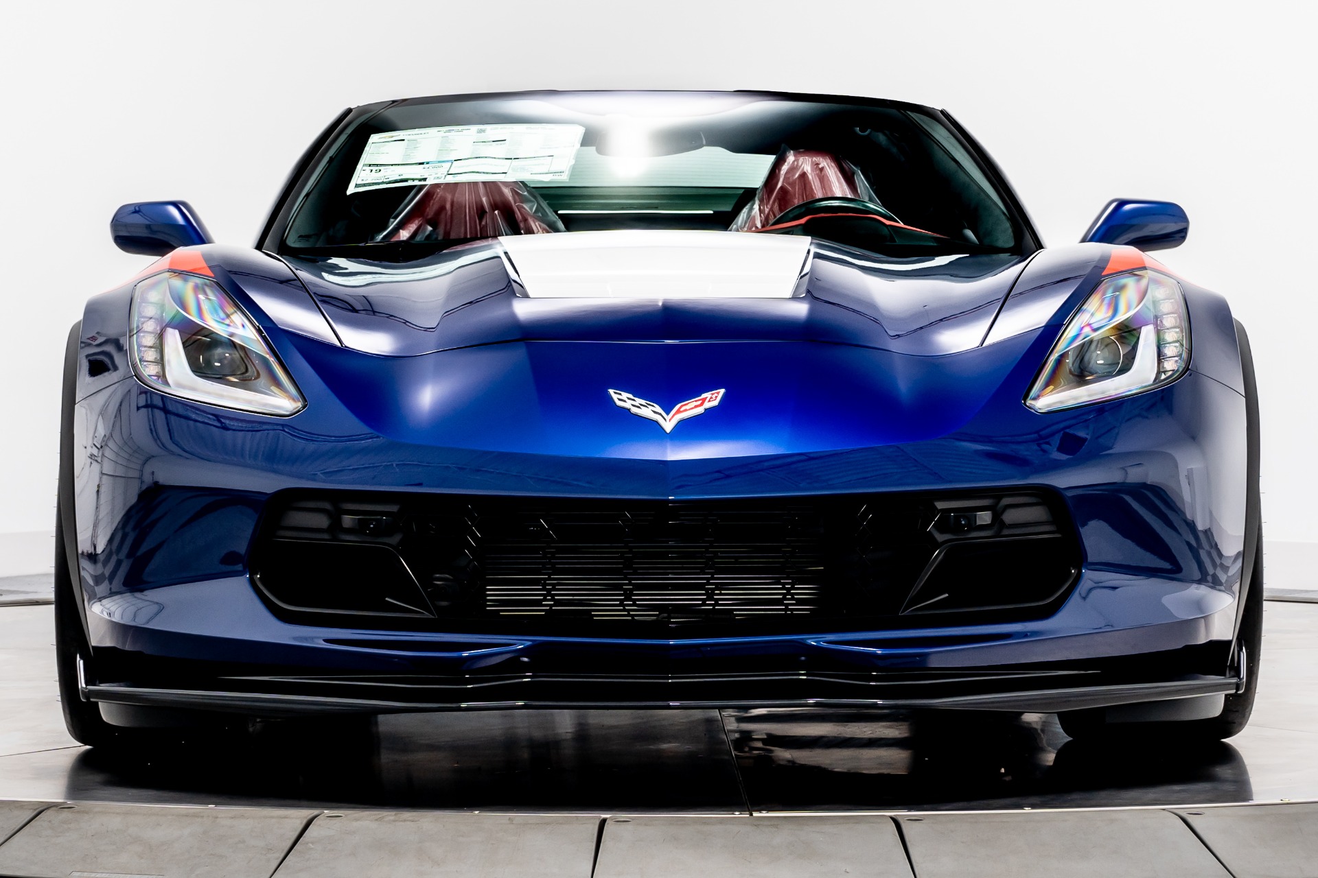 Blue 2017 Corvette Wallpaper