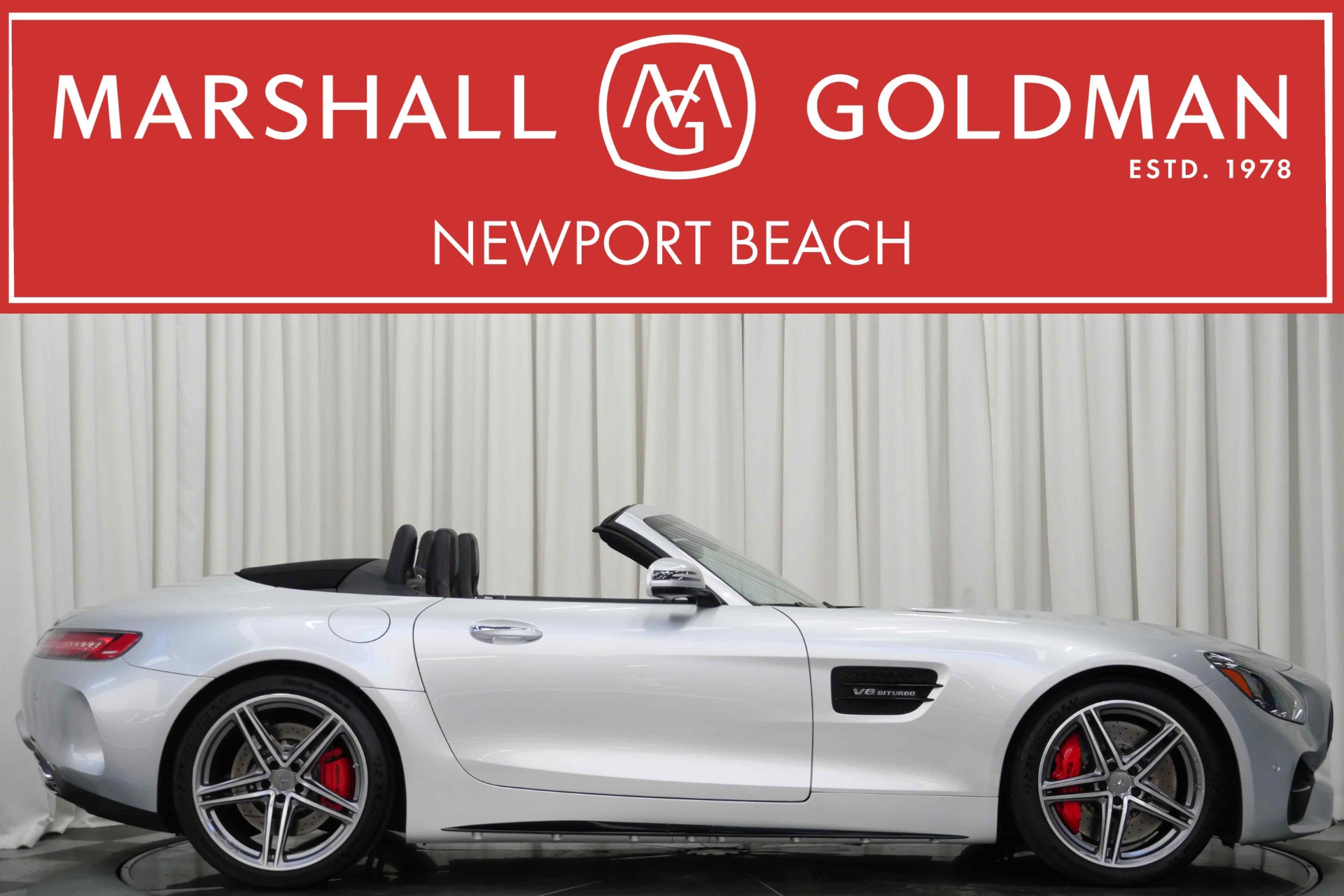 Used 2018 Mercedes-Benz AMG GT C Roadster in Iridium Silver Metallic ...