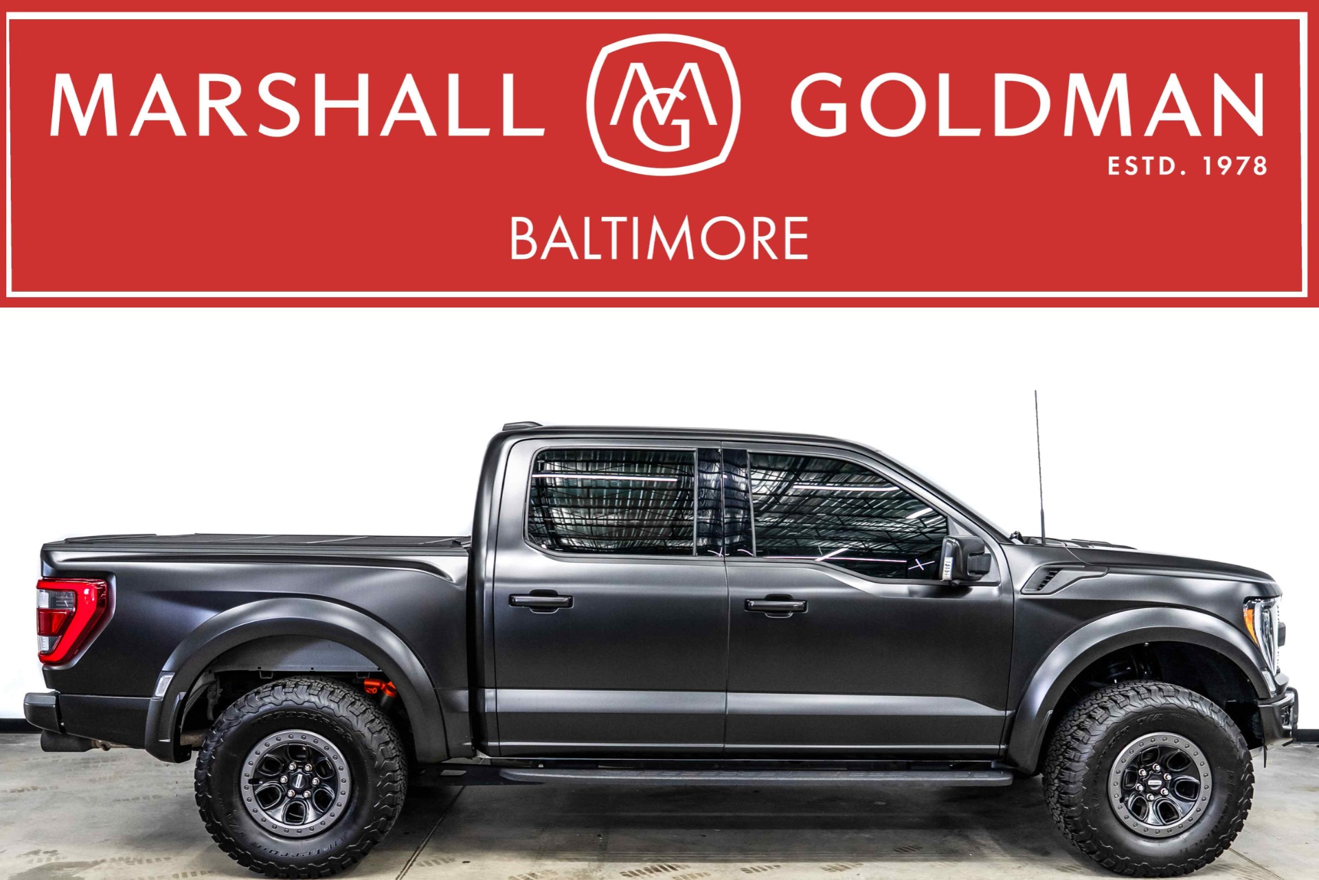 Used 2023 Ford F-150 Raptor -Matte Wrap, Moonroof and Tailgate Package ...