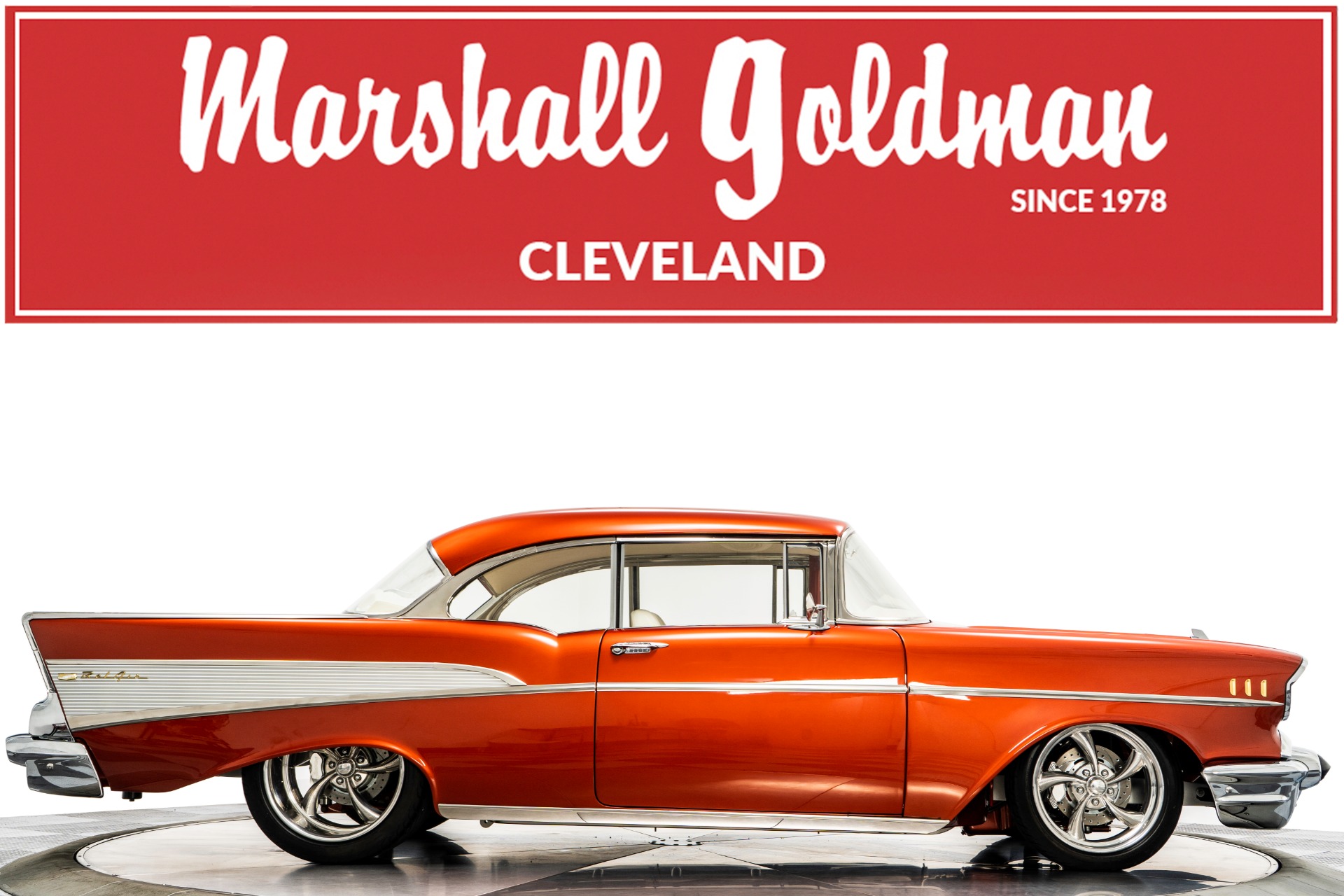 Used 1957 Chevrolet Bel Air in Sunset Pearlescent Orange For Sale (Sold ...