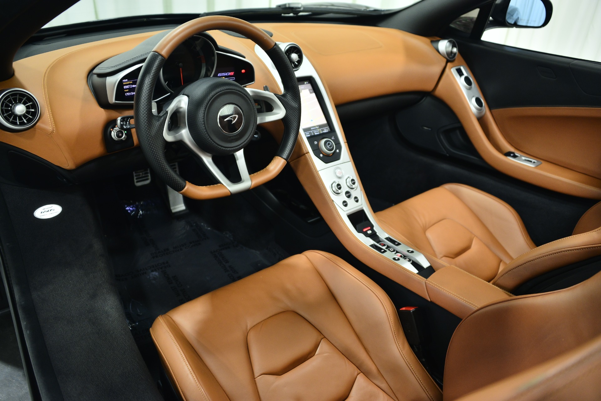 Mclaren 650s Spider Interior
