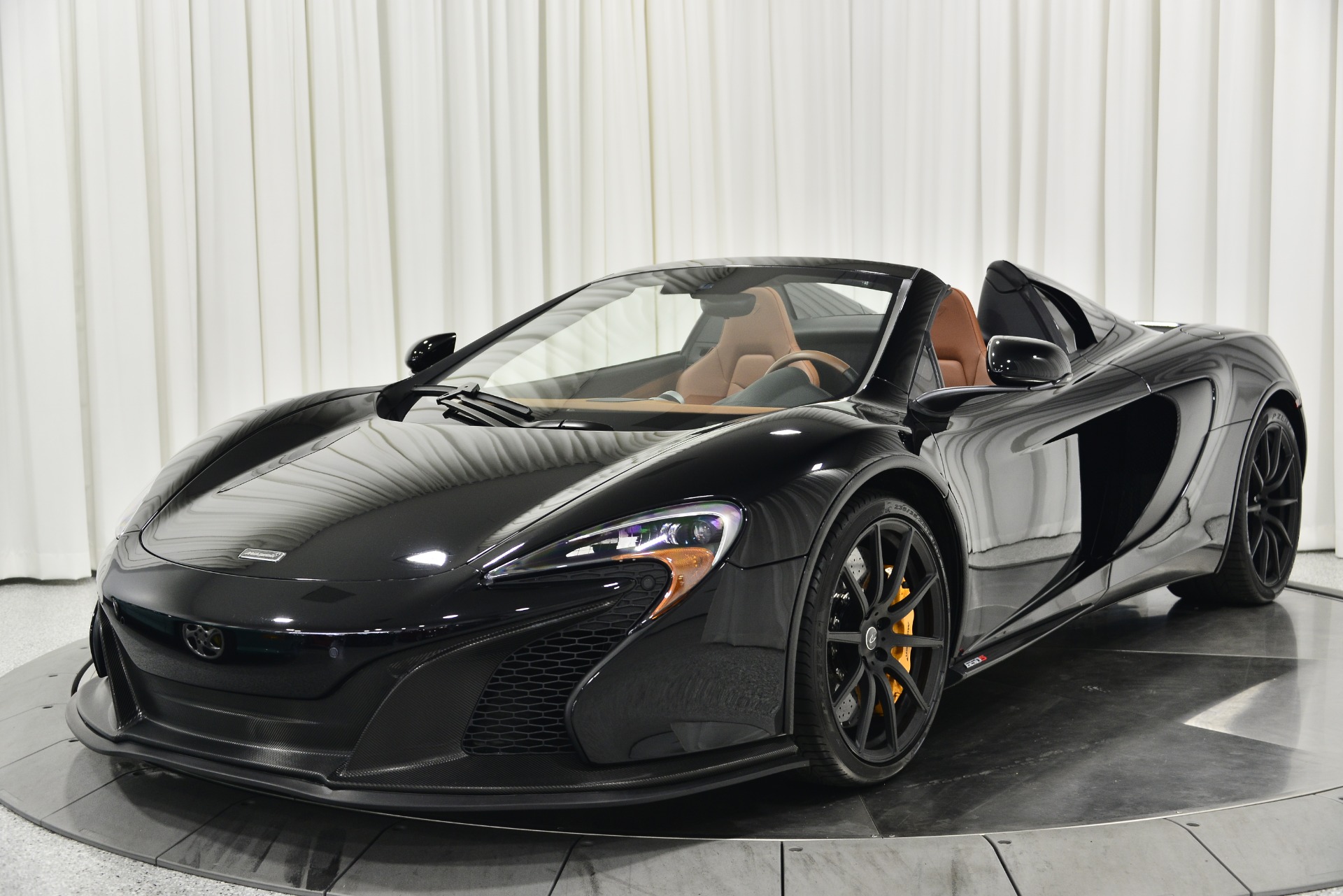 Mclaren 650s Spider Black