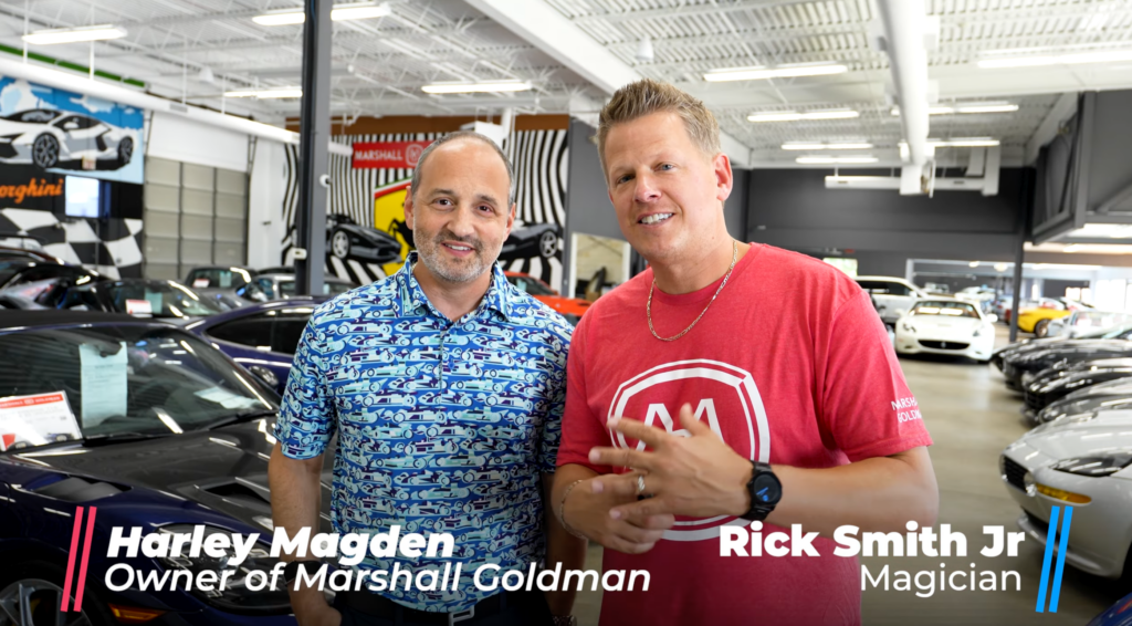 Rick Smith, Jr. A Magical Afternoon at Marshall Goldman Motor Sales ...